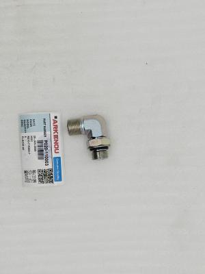 China Genuine 90 Elbow Fitting P020-110003 Hydraulic Connector for Excavator R510LC-7 R480LC-9 R340LC-7 R210LC-7 R850LC-9 for sale