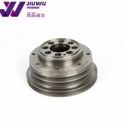 China ZX470-3 6WG1 HITACHI Excavator Parts Crankshaft Belt Pulley 1-12371444-3 ISUZU Genuine Parts JIUWU POWER Te koop