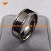 China Simple Design Men Stainless Steel Ring Titanium Ring Silver Ring Tr1963 for sale