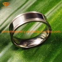 China Simple Design Men Stainless Steel Ring Titanium Ring Silver Ring Tr1963 for sale