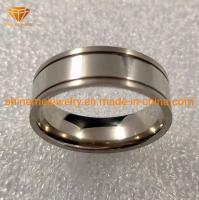 China Simple Design Men Stainless Steel Ring Titanium Ring Silver Ring Tr1963 for sale