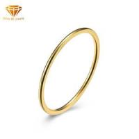 Quality 1mm Tricolor Titanium Steel Female Tail Ring in Stock SSR467 for sale