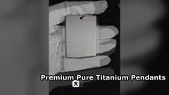 pure titanium pendants