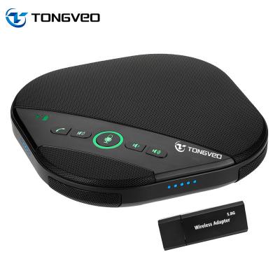 Cina accessorio senza fili della viva voce 2400mA di conferenza 5.8g 4 microfoni in vendita