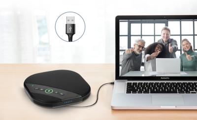 Cina accessorio senza fili della viva voce 2400mA di conferenza 5.8g 4 microfoni in vendita