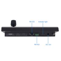 China Wired Joystick PTZ Keyboard Controller 1200bps to 19200bps RS485 RS422 for sale