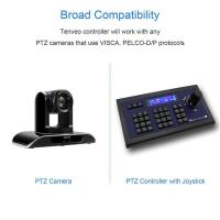 China PTZ Keyboard Controller 2400-4800bps LCD Display 255 Presets Support RS485 RS422 for sale