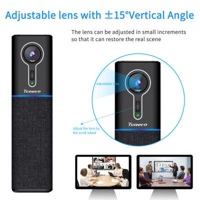 Cina Videocamera ROHS di conferenza di Tongveo AI della lente di VGA con l'altoparlante del microfono in vendita