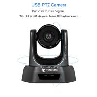 China Tongveo TEVO-NV10A 10x Optical Zoom USB PTZ Conference Camera 1080P for sale