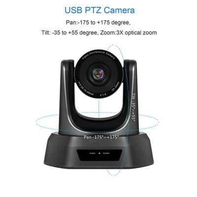 Cina Angolo professionale di orizzontale della macchina fotografica TEVO NV3U 128 del FCC ROHS Live Streaming PTZ in vendita