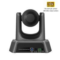 China Full HD 10x Optical Zoom PTZ Video Conference Camera with Speakerphone 5m Pickup for sale