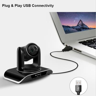 Cina macchina fotografica di conferenza di 1080P USB2.0 3X USB PTZ per il flusso continuo di OBS in vendita