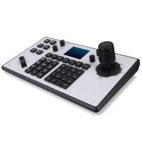 China RS422 PTZ Keyboard Controller LCD IP Joystick Controller for PTZ Camera 320x240 TFT for sale