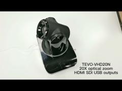 3G SDI PTZ Camera di trasmissione en vivo de l‘église 38400BPS-9600BPS Tasso di segnalazione