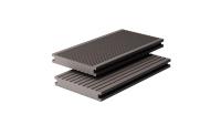 China 150x25mm Anti Insect Solid Composite Decking Outdoor Recycled WPC Decking Boards for sale