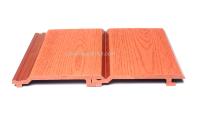 China Embossing 174x21mm Classic Wall Cladding Wood Plastic Composite Panel WPC for sale