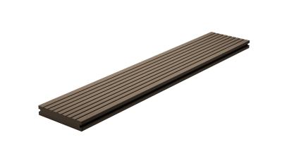 China 140 X 25 Solid 3D Composite Decking Wood Plastic Composite Flooring Decking for sale