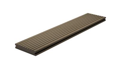 China 140 X 25 Solid 3D Composite Decking Wood Plastic Composite Flooring Decking for sale