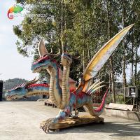 China Artificial Animatronic Dragons For Theme Park Decoration for sale