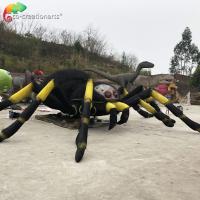 China 6 meters Artificial Large Animatronic Spider for sale