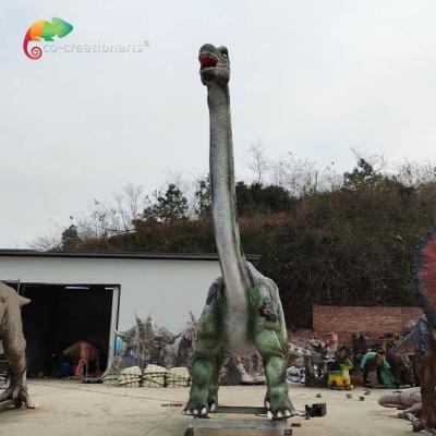 China Theme Park 12M Animatronic Brontosaurus Life Size Animatronic Dinosaur Realistic Model For Jurassic for sale