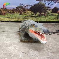 China Water Resistant Animatronic Crocodile Customized Simulation Animals for sale