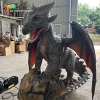 China Realistic Animatronic Dragon For Immersive Exhibits for sale