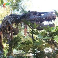 China Weather Resistance T Rex Skeleton Replica for sale