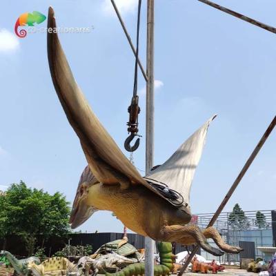 Cina Impermeabilizzazione Animatronic a grandezza naturale di Pterosaur dei dinosauri di mostra all'aperto in vendita