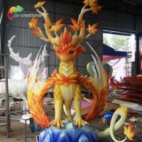 China Mythical Creature Western Dragon Lantern 220V for sale
