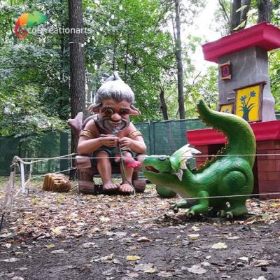 China Outdoor Decor Custom Made Animatronics Metal Frame Giant Character for sale