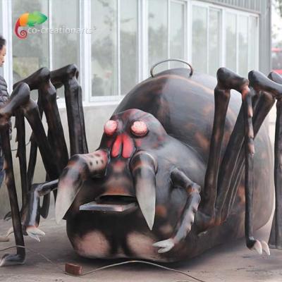 中国 個人化されたカスタム化の遊園地の巨大なアニマトロニクスくも 販売のため