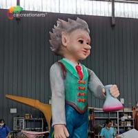 China Weather Proof Large Custom Made Animatronics With LED Light Personalized for sale
