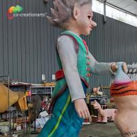 China Weather Proof Large Custom Made Animatronics With LED Light Personalized for sale