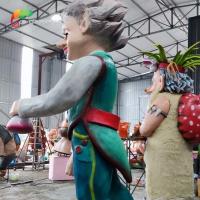 China Weather Proof Large Custom Made Animatronics With LED Light Personalized for sale