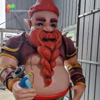 China Customizable Landscape Decoration Theme Park Animatronics Characters for sale