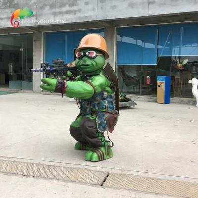 China Amusement Park Animatronic Suit Tortoise Costume Adults  Waterproofing for sale