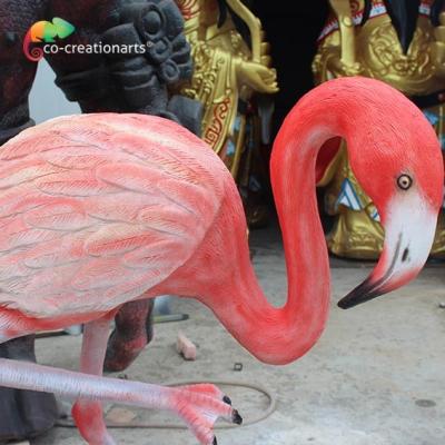 Cina Fenicottero della vetroresina degli animali della vetroresina degli animali illuminato vetroresina all'aperto in vendita