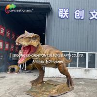China Ultra Realistic Animatronic Dinosaur Simulation T-Rex Dinosaur With Advanced Servo Technology for sale