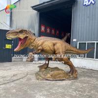China Ultra Realistic Animatronic Dinosaur Simulation T-Rex Dinosaur With Advanced Servo Technology for sale