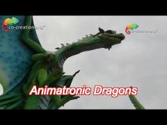 customizable animatronic dragons theme park animatronics anting aging