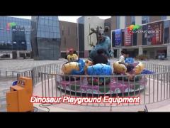 Decoração de loja Simulação Dinossauro Taça giratória Para crianças e adultos