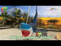 aquarium realistic animatronic animals shark wave realistic model for sea world exhibition