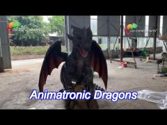 waterproof lifelike dragon in theme park attraction