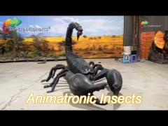 animatronic insect simulation scorpion for garden attraction theme park decorations