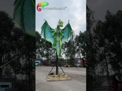 Envelhecimento Animatronic customizável de Anting do Animatronics do parque temático dos dragões