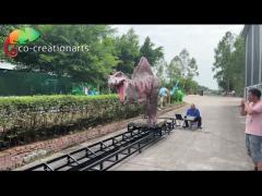Animatronische Spinosaurus gesimuleerde dinosaurussen met 15 meter baan voor pretpark attractie
