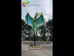 customizable animatronic dragons theme park animatronics anting aging