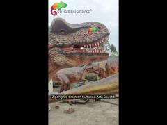 life size animatronic dinosaur t-rex realistic dinosaur model for amusement park