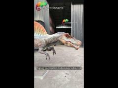 theme park life size animatronic dinosaurs spinosaurus for amusement park playground